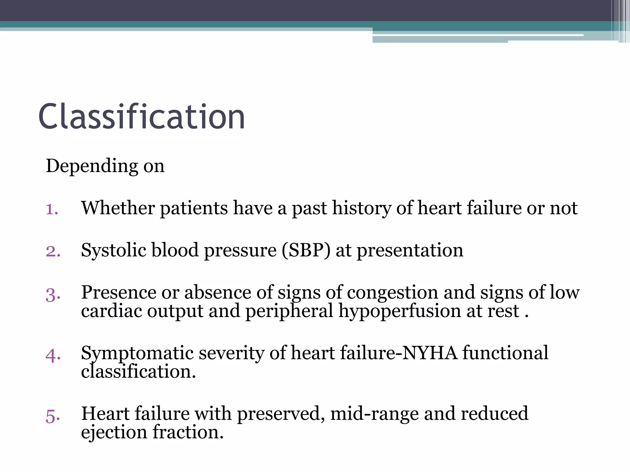 Acute decompensated heart failure | PPTX