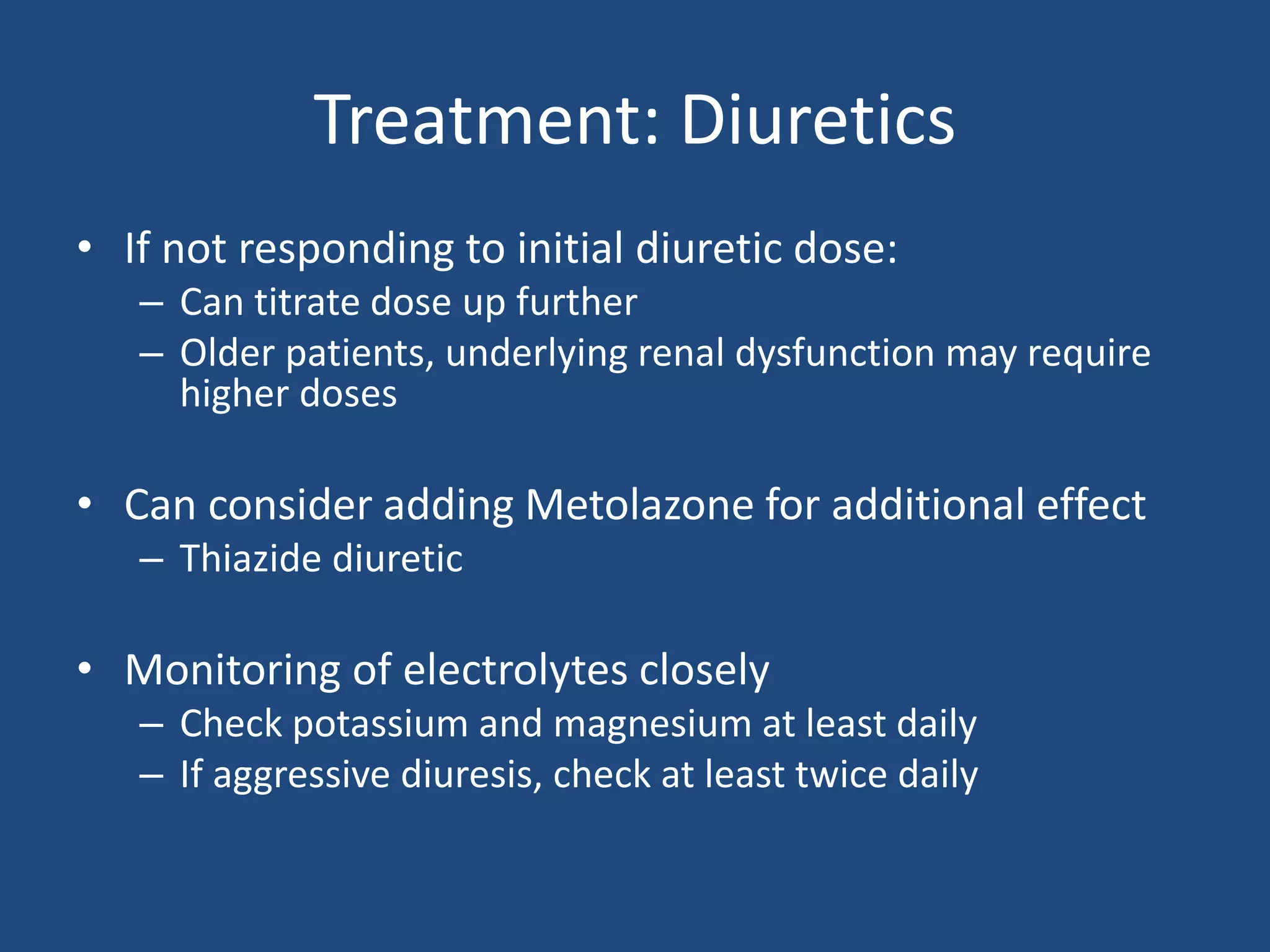 Acute decompensated heart failure | PPTX