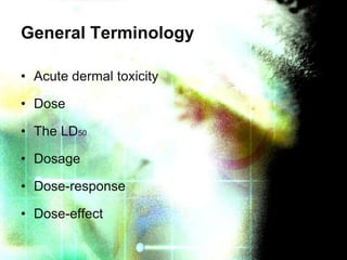 Acute dermal toxicity | PPTX