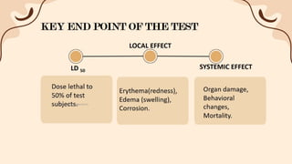 Acute Dermal Toxicity (Dermal Toxicity Screening guideline OECD-402) | PPTX