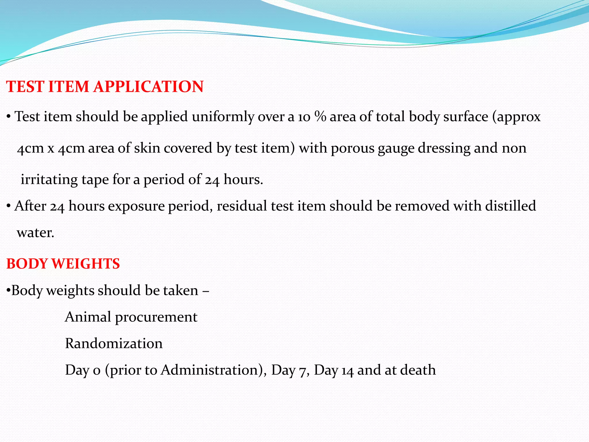 Acute dermal toxicity-402 | PPTX