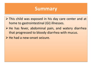 Acute Diarrhea Lecture For Medical Students | PPTX