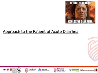 Acute Diarrhea - Definition, Etiology and Treatment | PPTX