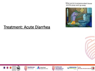 Acute Diarrhea - Definition, Etiology and Treatment | PPTX