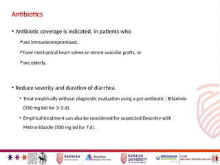Acute Diarrhea - Definition, Etiology and Treatment | PPTX