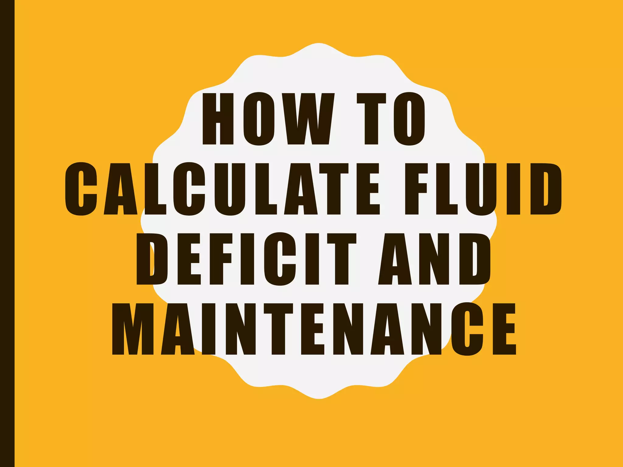 Acute diarrhea and fluid therapy | PPTX