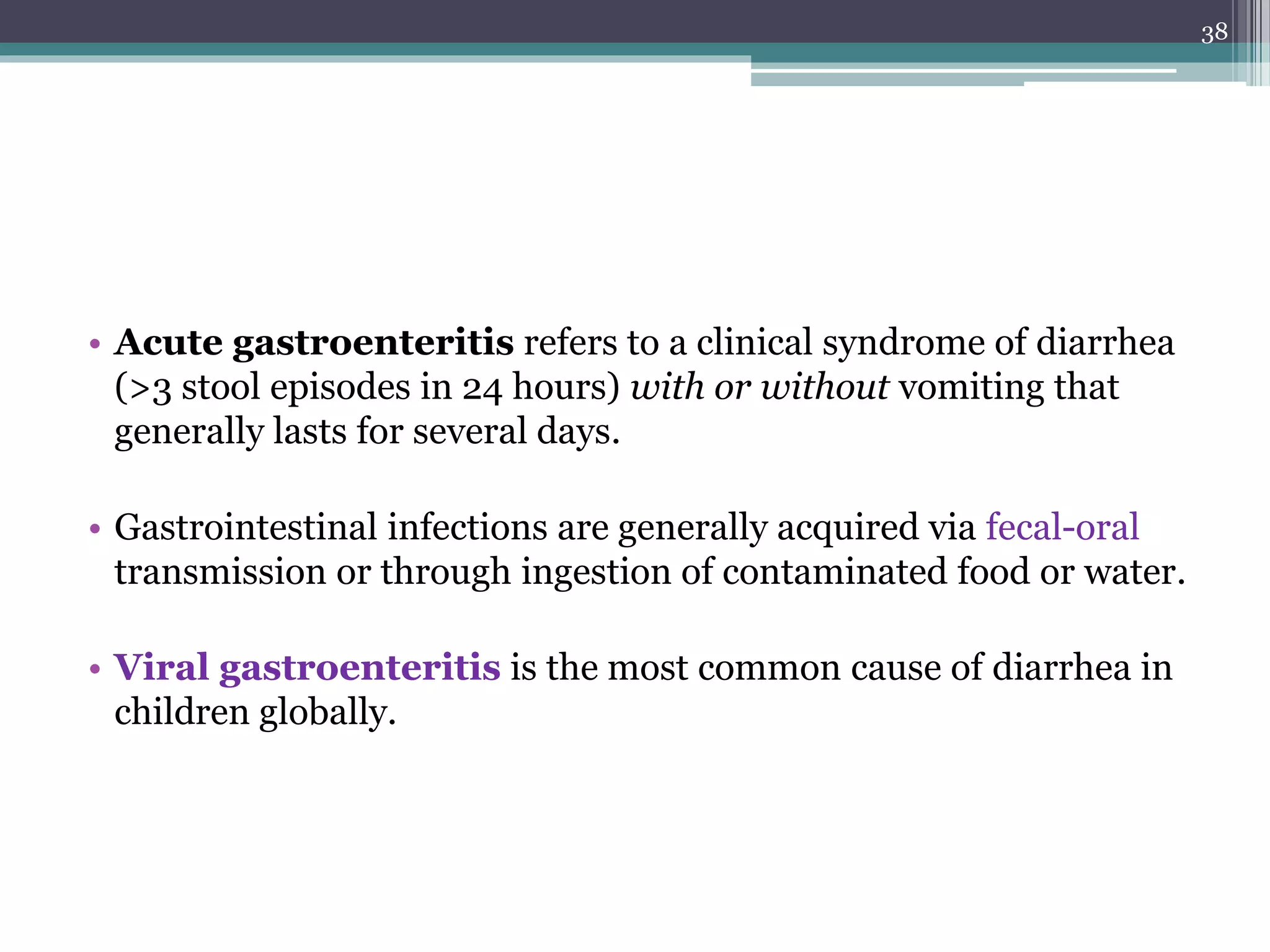 Acute diarrhea and Gastroenteritis in Children.pptx | Digestive Disorders | Diseases and Conditions