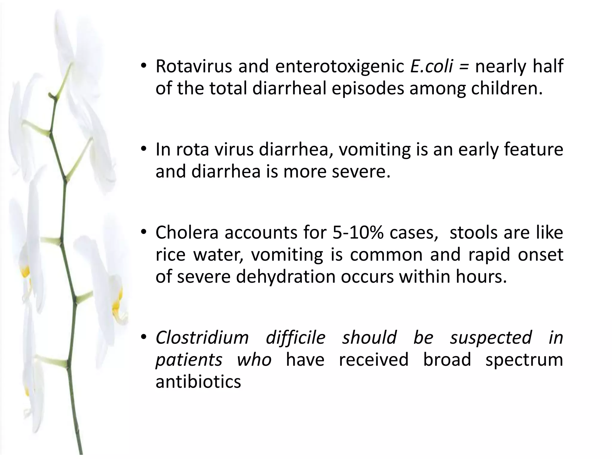 Acute diarrhea (imnci) | PPTX
