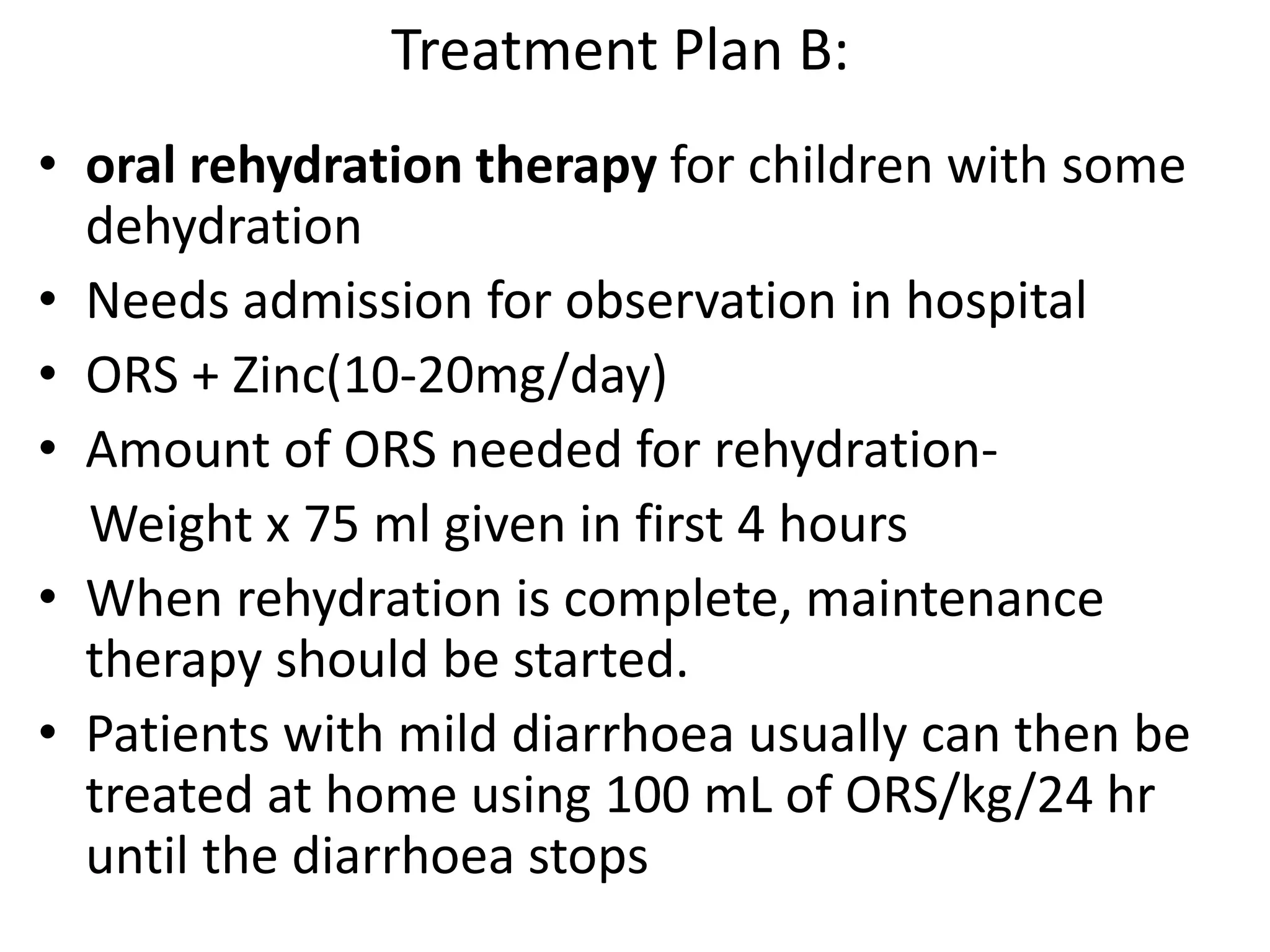 Acute diarrheal disease management | PPTX