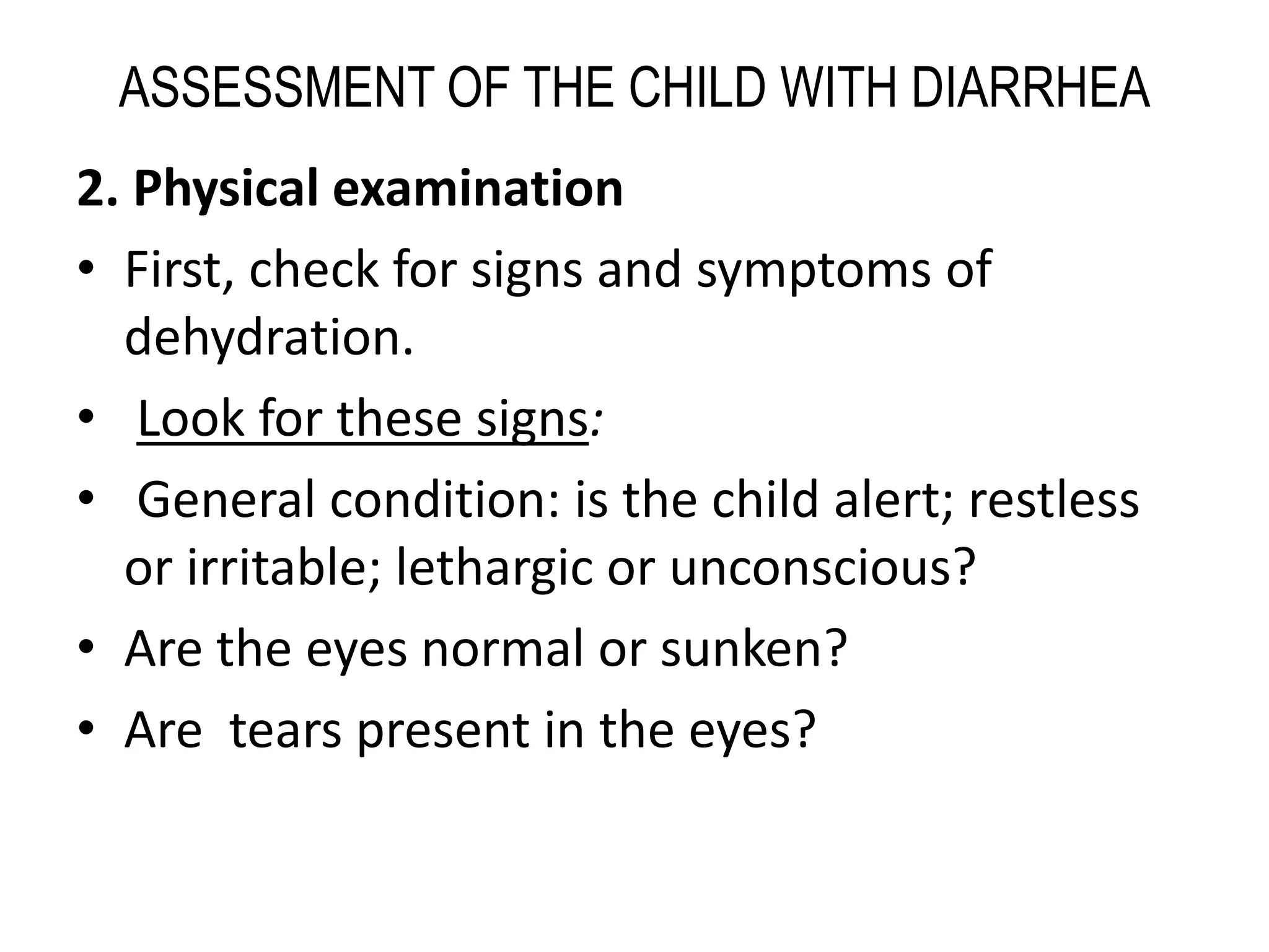 Acute diarrheal disease management | PPTX