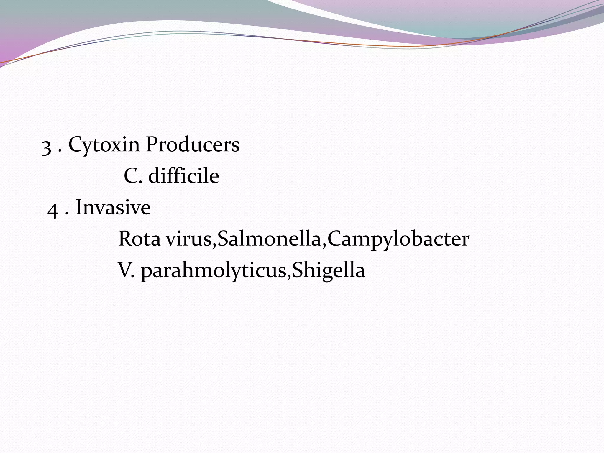 Acute diarrhoea | PPTX
