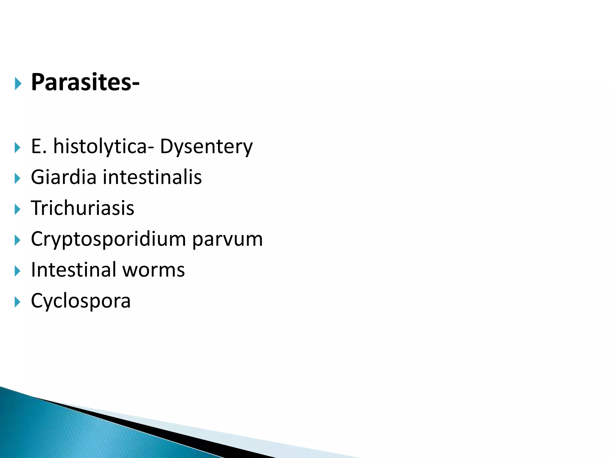 Acute diarrhoeal diseases | PPTX