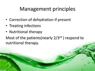 Acute diarrhoea management | PPTX