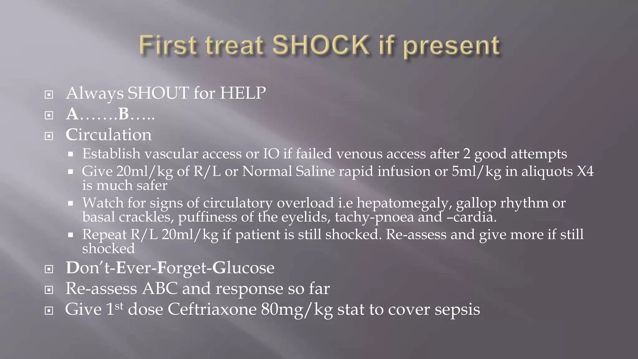 Acute diarrhoea Lecture | PPTX