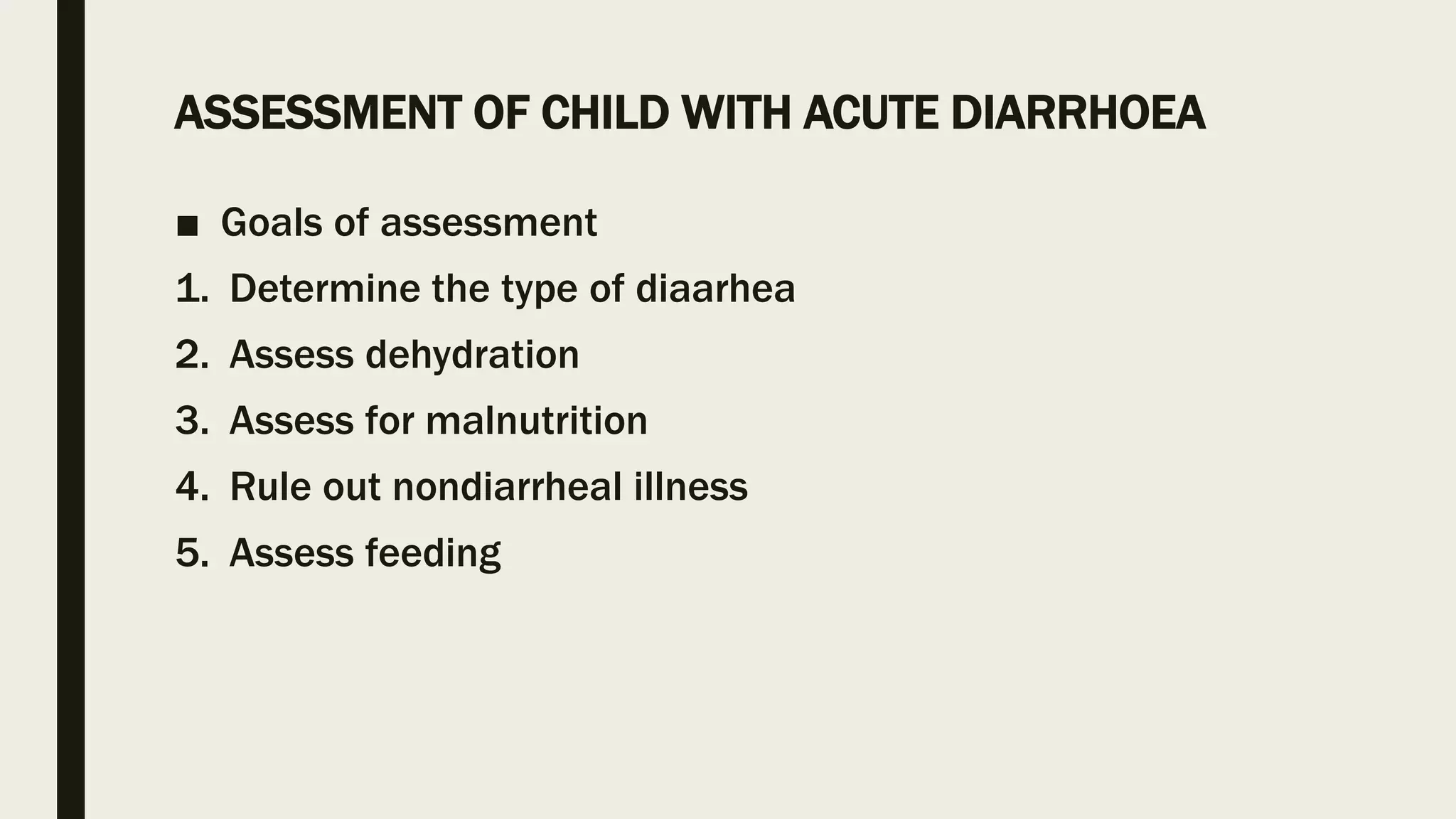 acute diarrhoea Pediatrics | PPTX
