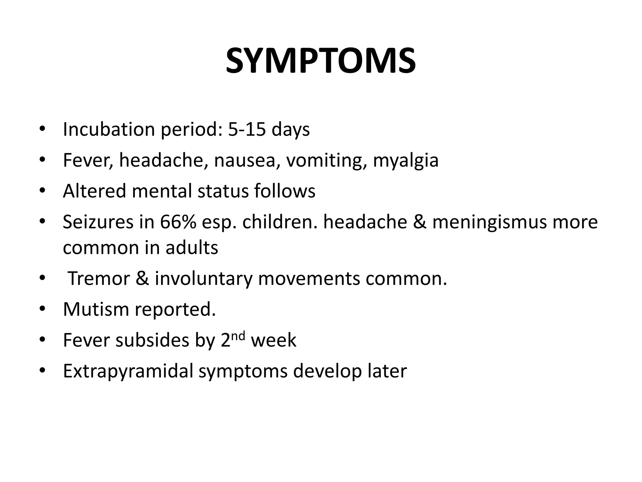 Acute encephalitis syndrome | PPTX