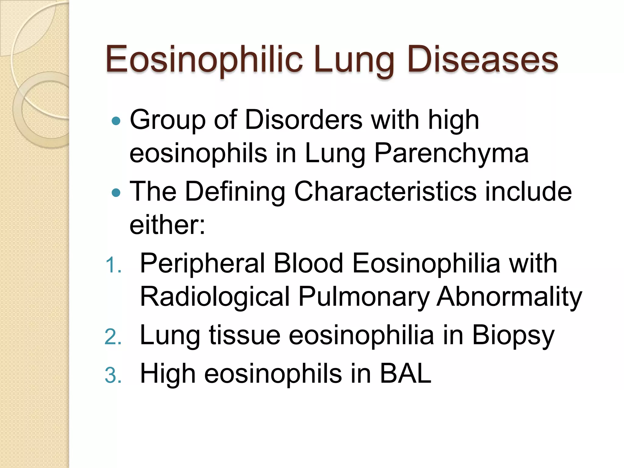 Acute eosinophilic pneumonia | PPTX