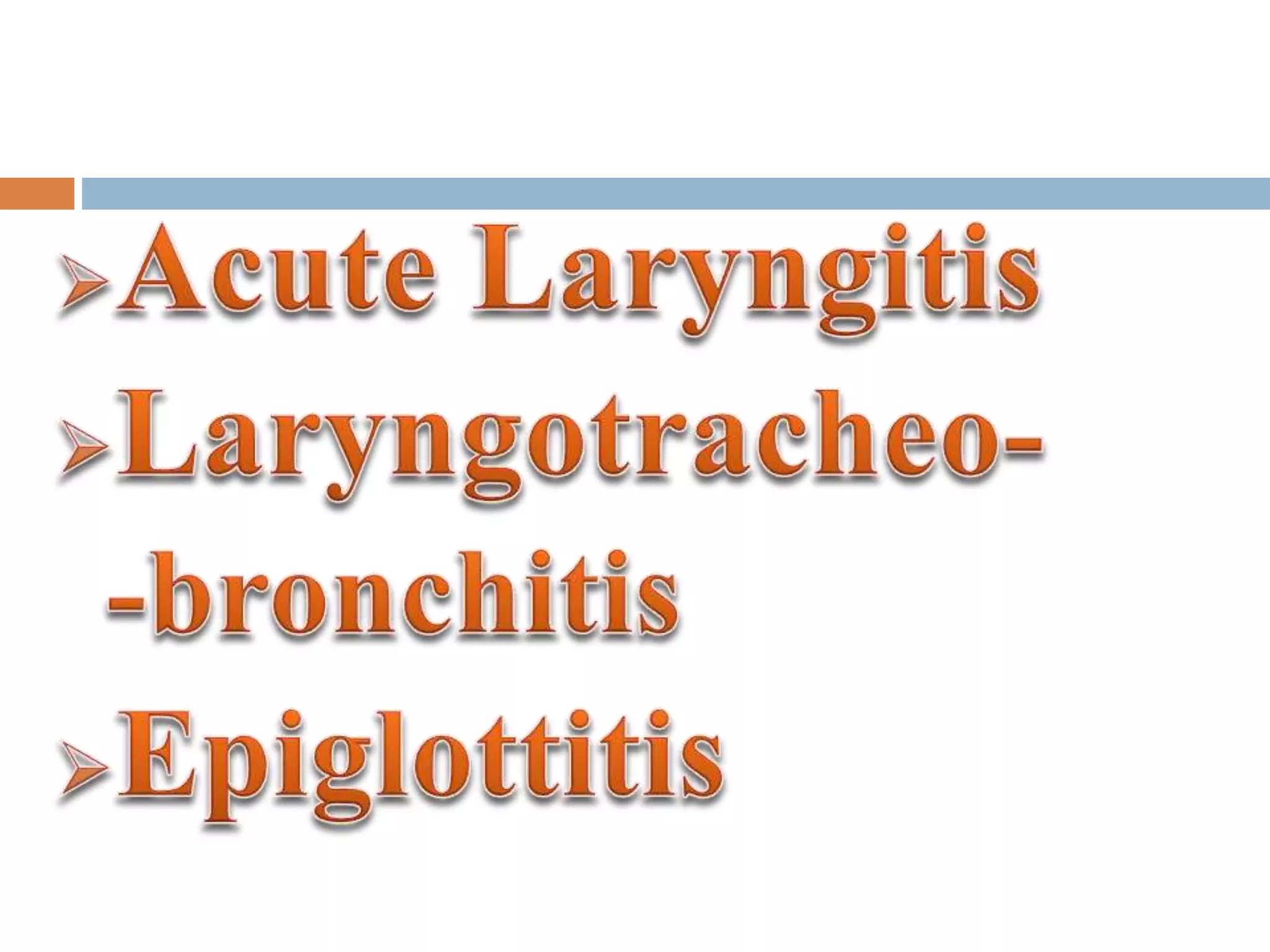 Acute epiglottitis | PPTX
