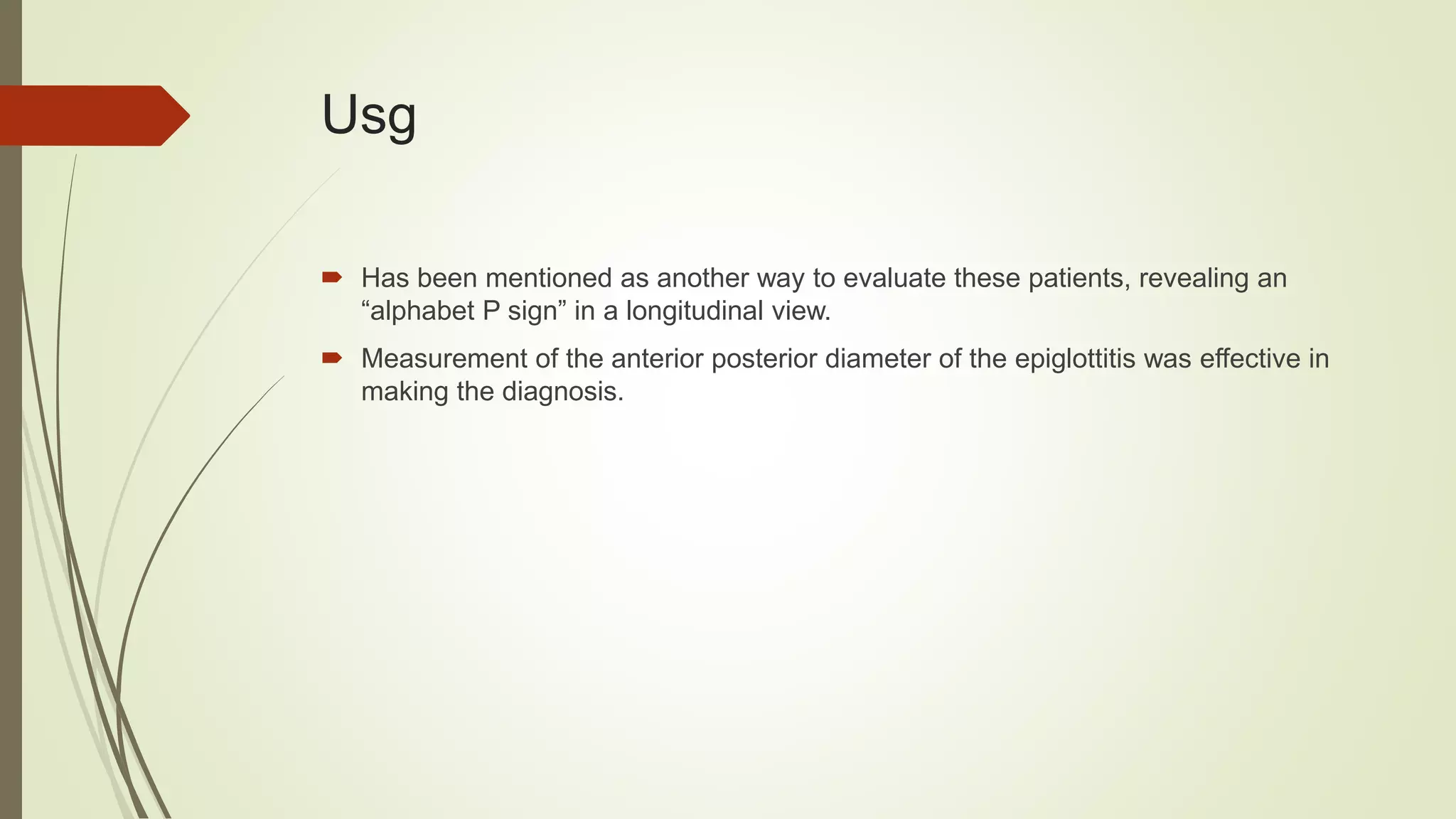 Acute epiglottitis | PPTX