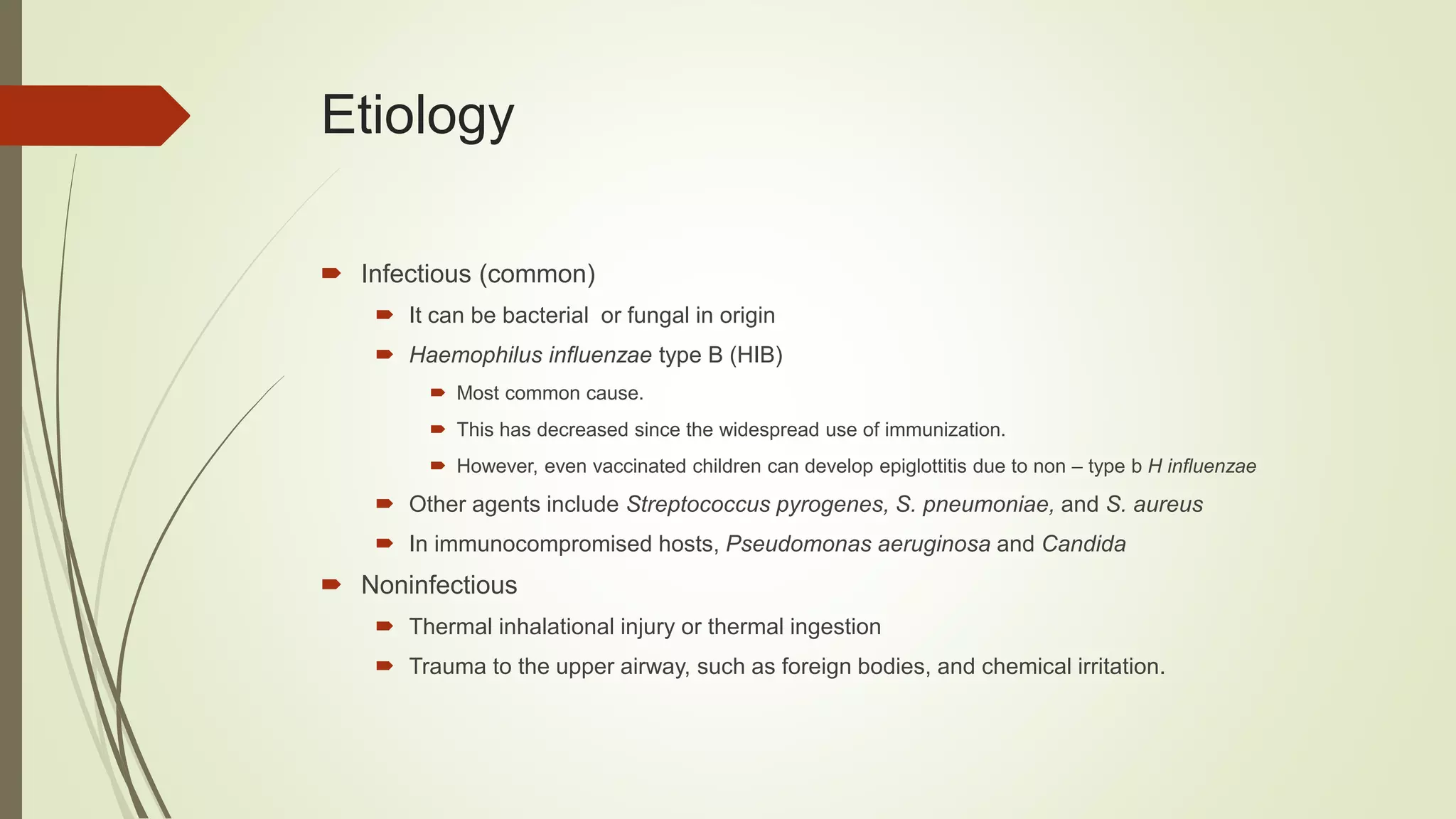 Acute epiglottitis | PPTX