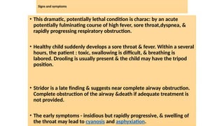 Acute Epiglottitis and Wheezing .pptx