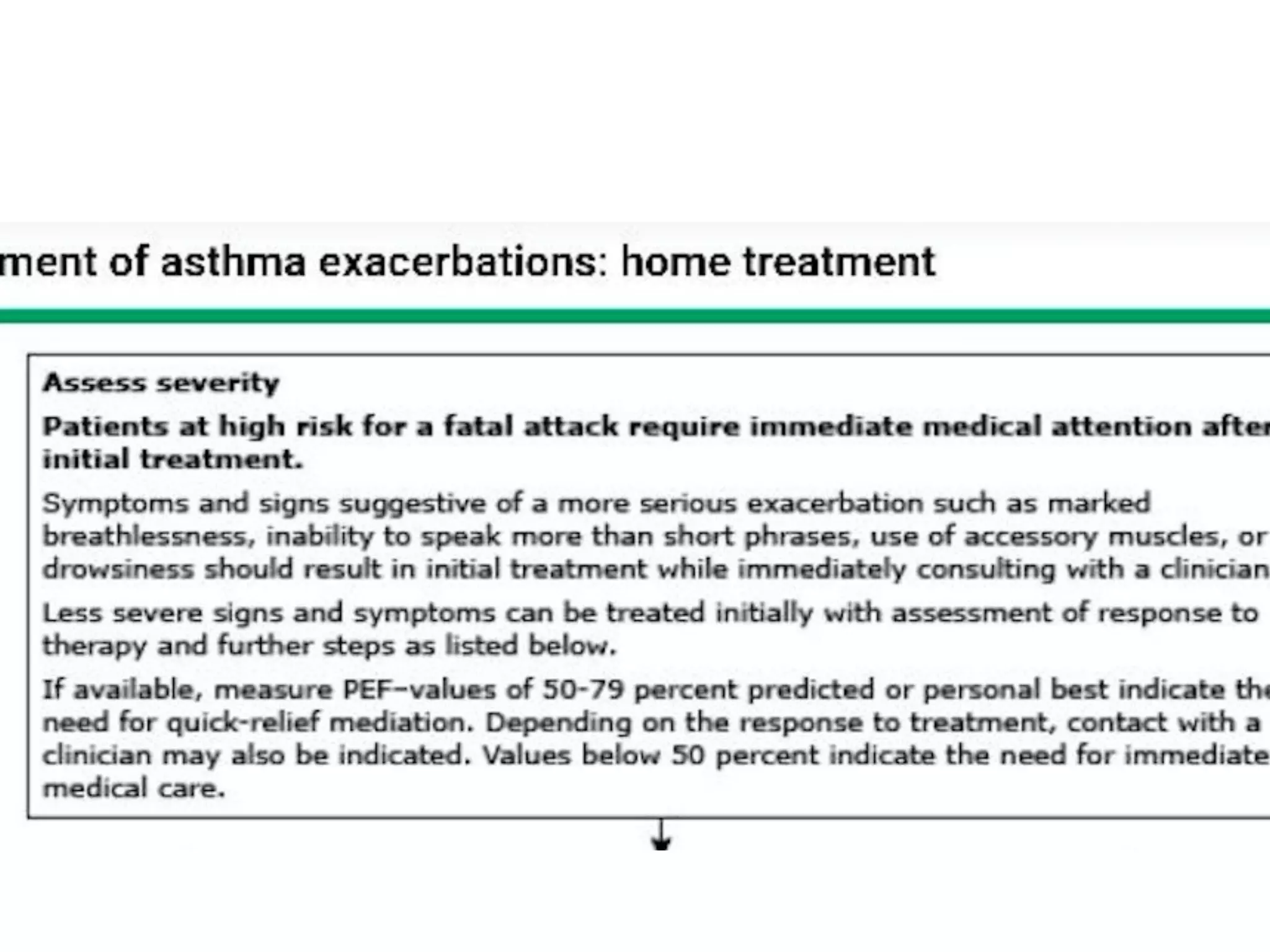 Acute exacerbation of asthma | PDF