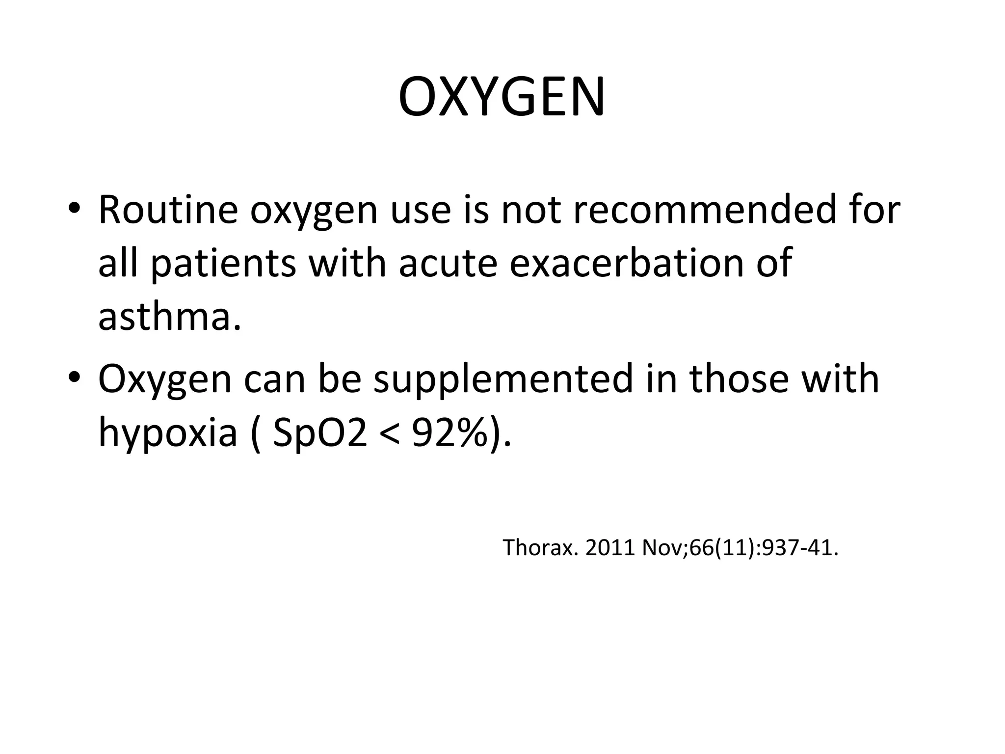 Acute exacerbation of asthma | PDF