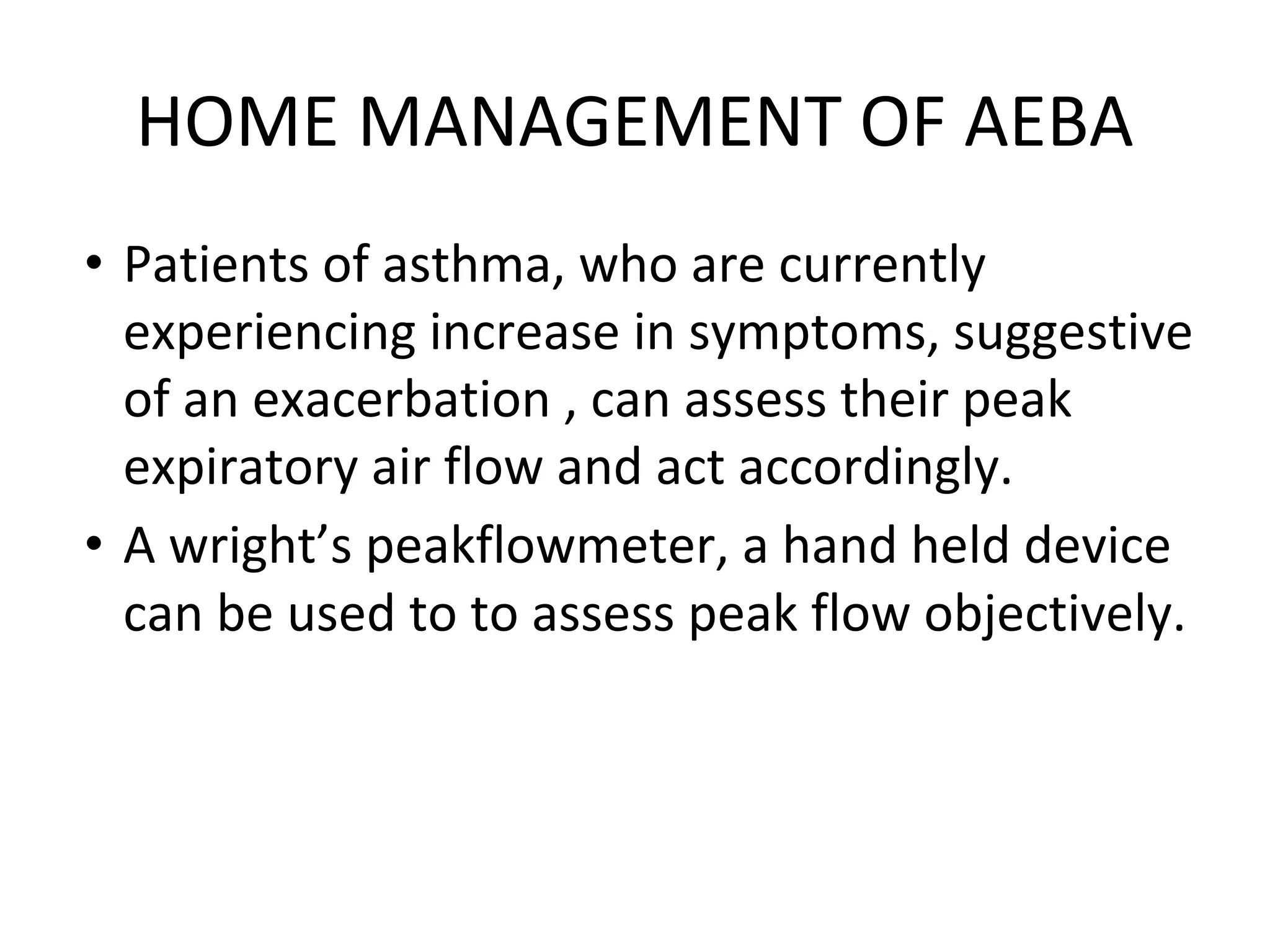 Acute exacerbation of asthma | PDF