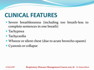 Acute exacerbation of bronchial asthma dr. mukesh bhatt afpa_rdmc_06 ...