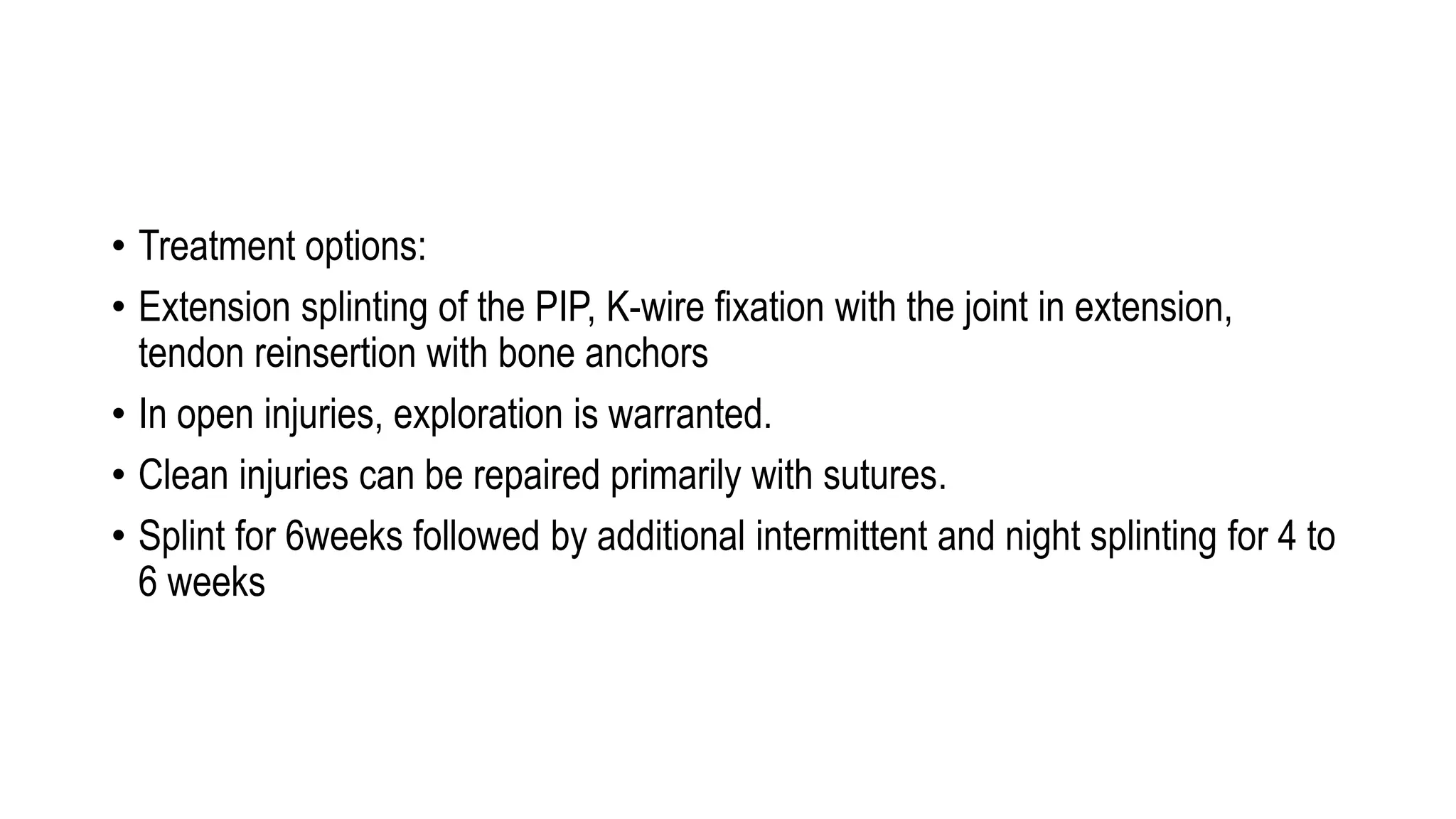 Acute Extensor tendon injuries diagnosis and management.pptx