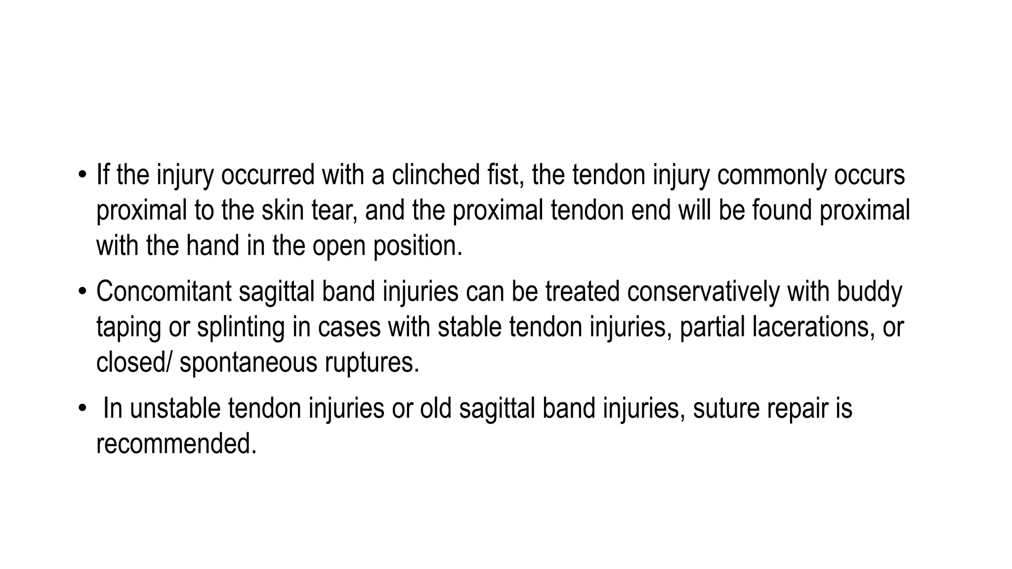 Acute Extensor tendon injuries diagnosis and management.pptx