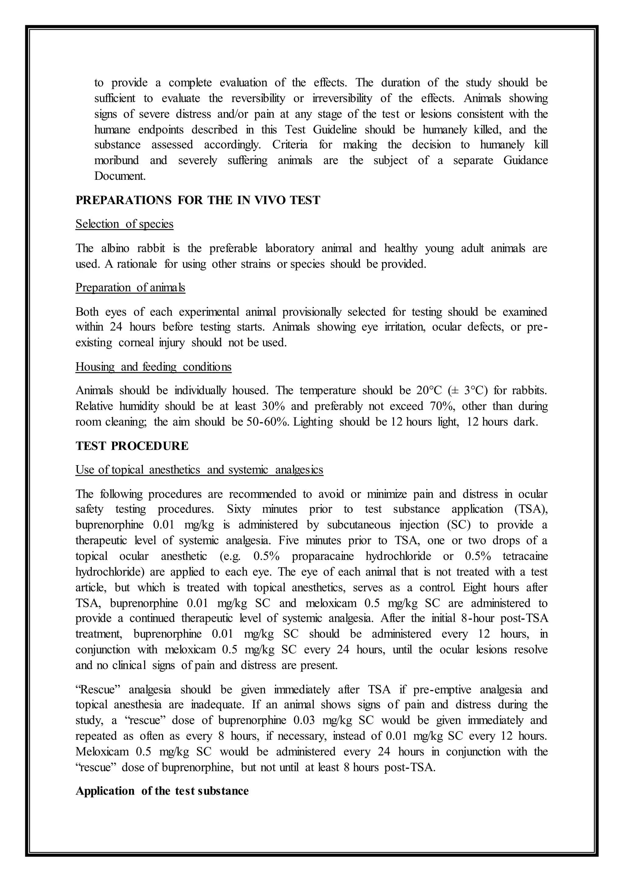 Acute eye irritation(1) | DOCX