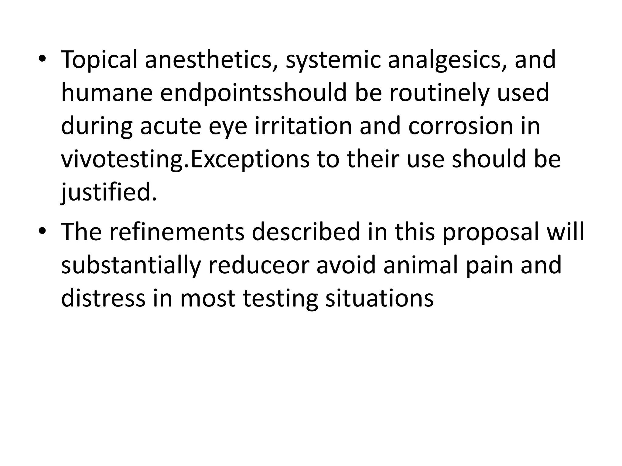 Acute eye irritation oecd | PPTX