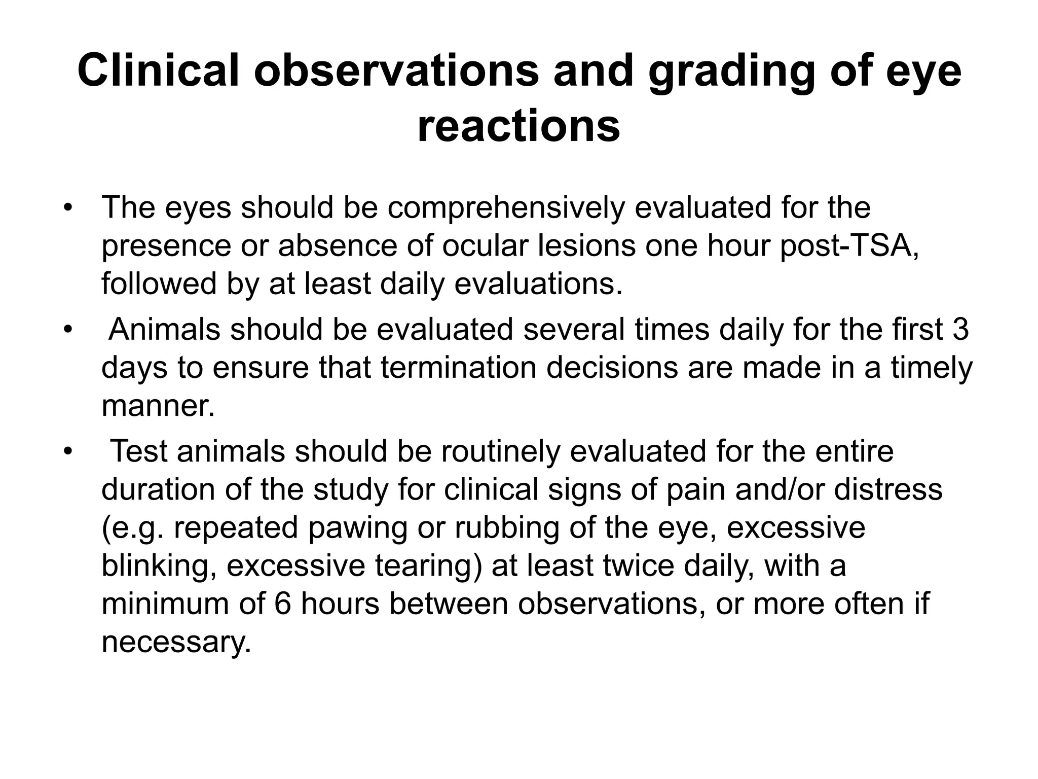 Acute Eye Irritation\Corrosion toxicology studies | PPTX