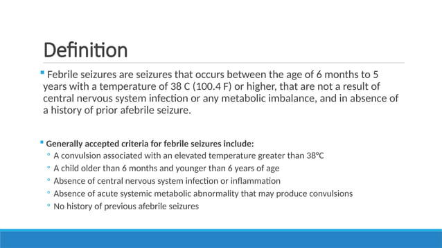 Acute Febrileconvulsion(1).pptx for education | PPT