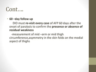 Acute flaccid paralysis | PPT