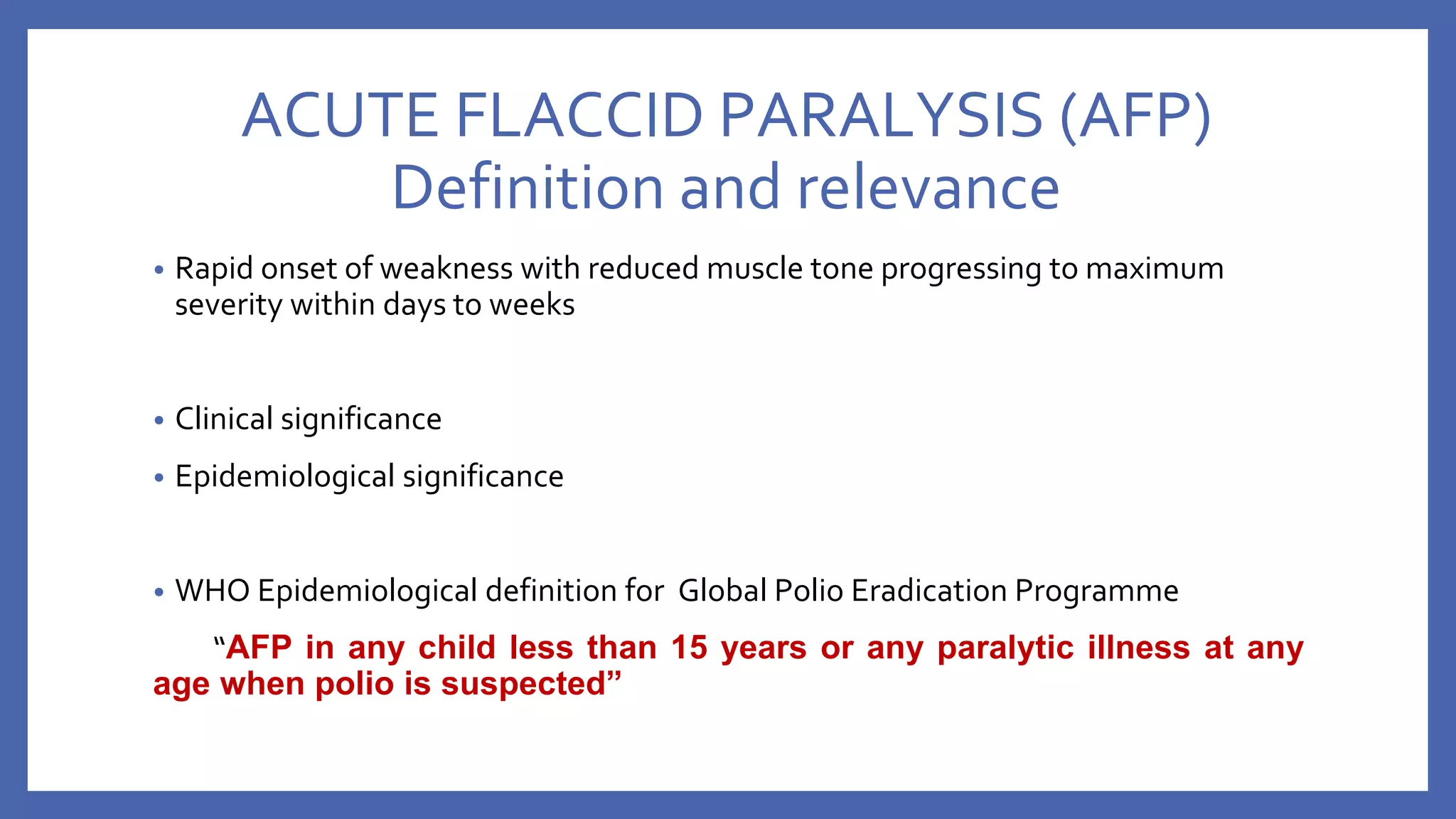 ACUTE FLACCID PARALYSIS.pptx