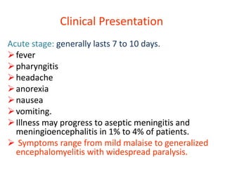 دمحمد ابوندىAcute flaccid paralysis afp ‫‬ | PPT