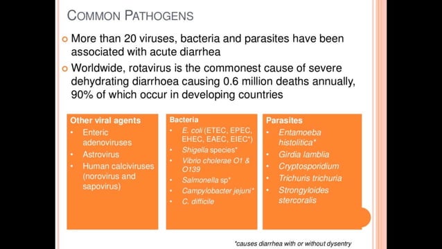 Acute Gastroenteritis in children and adolescent | PPTX | Digestive ...