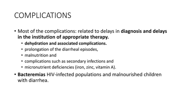 Acute Gastroenteritis in children and adolescent | PPTX | Digestive ...