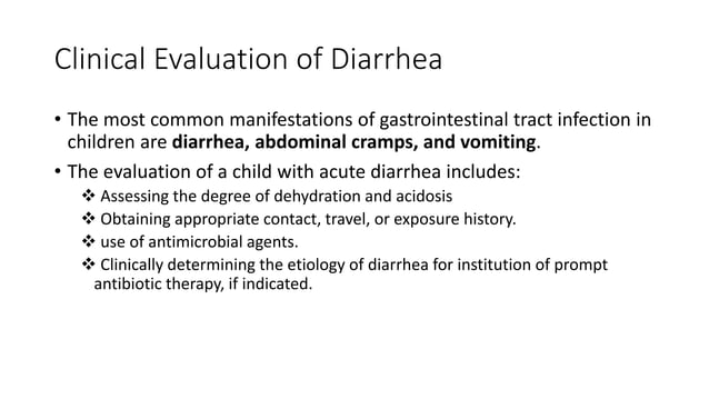 Acute Gastroenteritis in children and adolescent | PPTX | Digestive ...