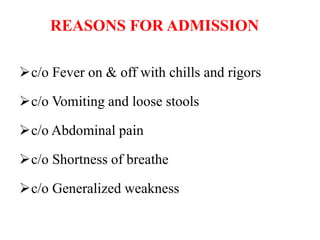Acute gastroenteritis case study | PPTX