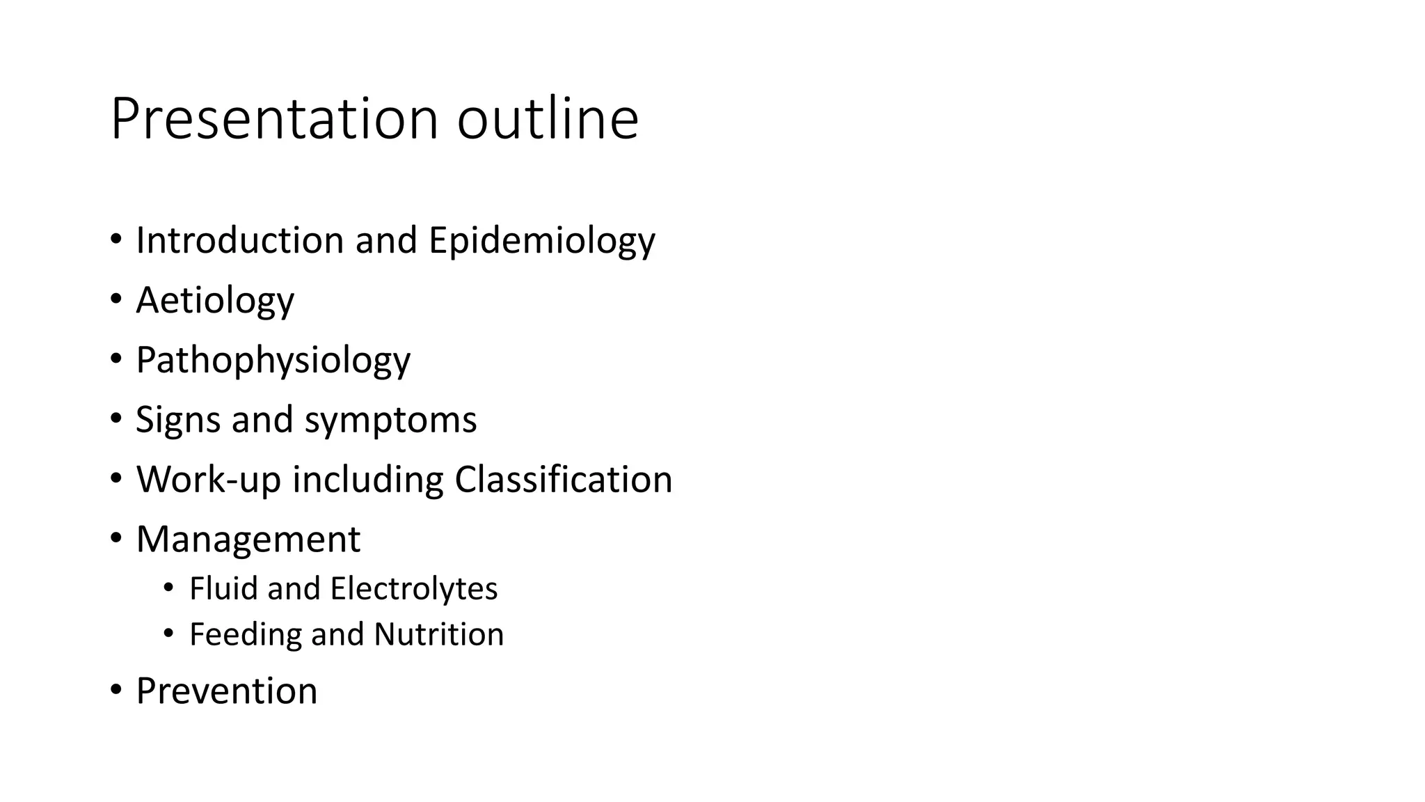 Acute gastroenteritis and fluid management | PPTX