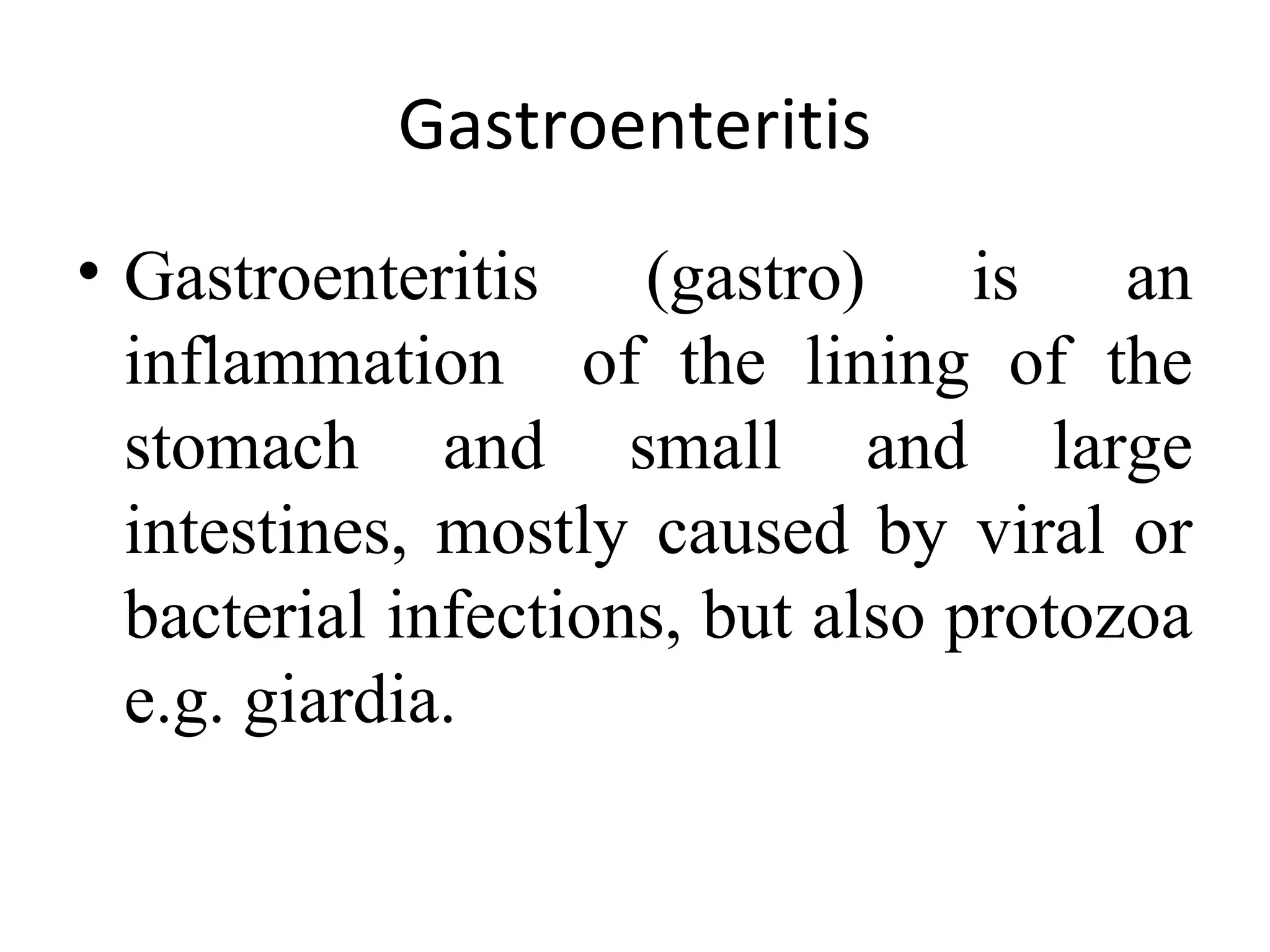Acute gastroenteritis in children | PPT