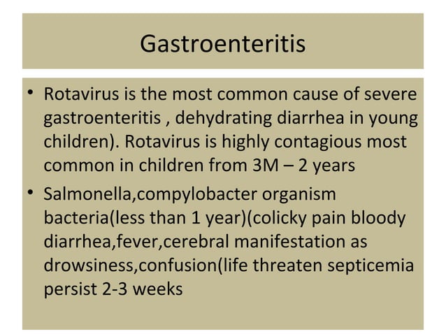 Acute gastroenteritis in children | PPT