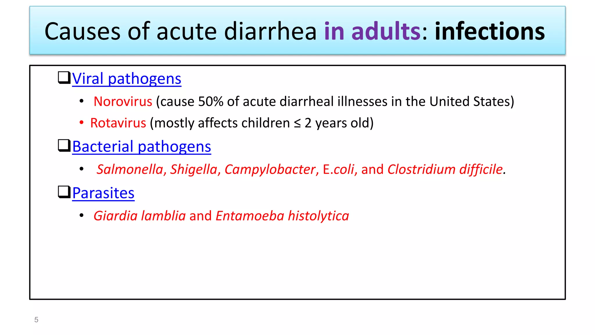 Acute gastroenteritis presentation 2018 | PPTX