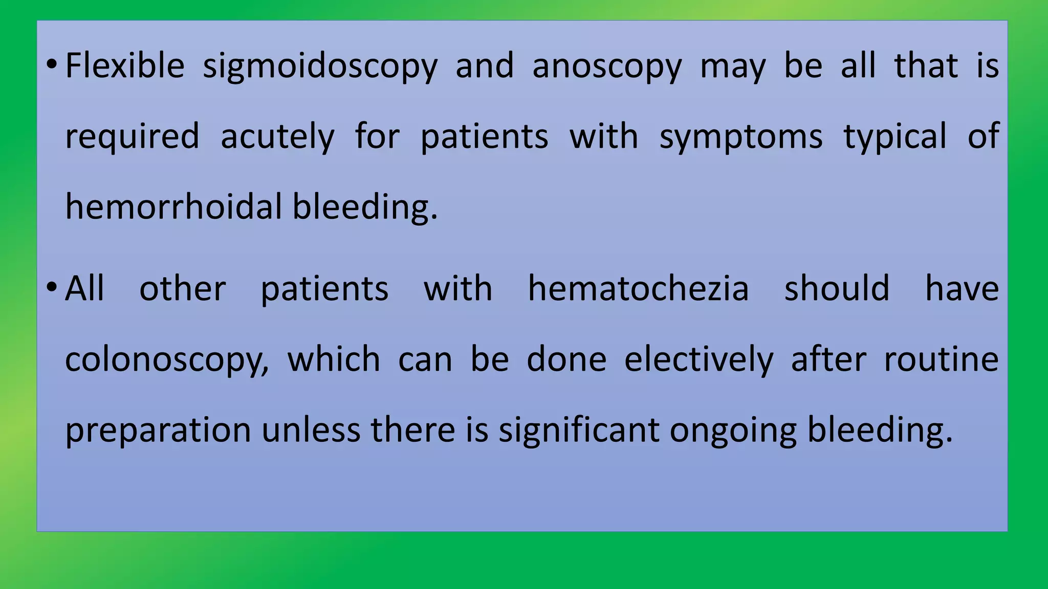Acute GI bleed | PPTX