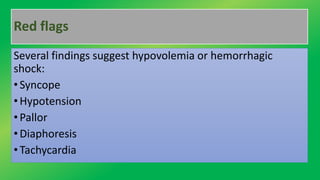 Acute GI bleed | PPTX