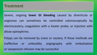 Acute GI bleed | PPTX