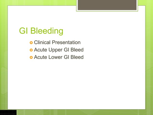 Acute GI Bleedding .ppt